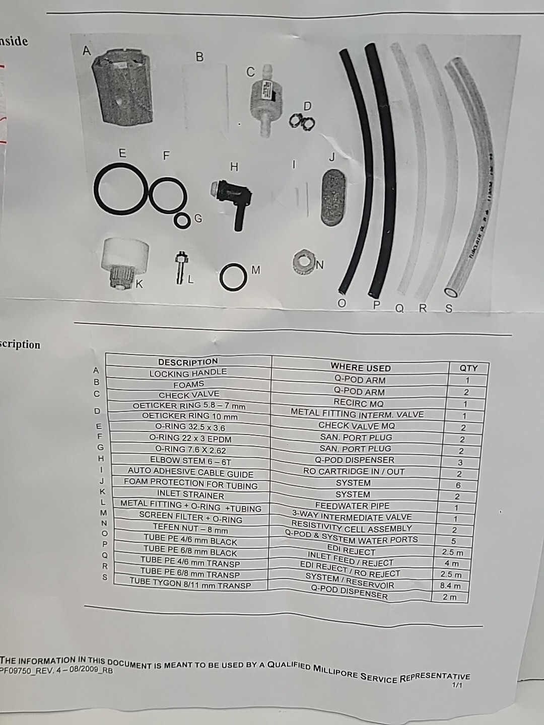 Millipore Milli-q A10 Maintenance Kit ZF3000423 for sale online | eBay