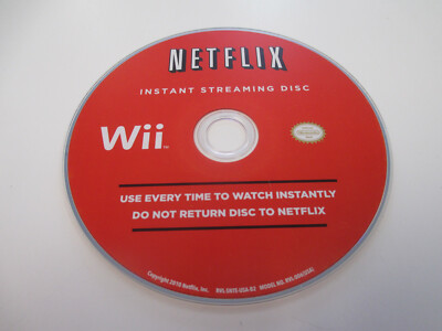 Netflix Instant Streaming Disc - Nintendo Wii - DISC ONLY | eBay