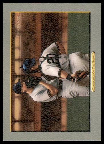 2006 TOPPS TURKEY RED CONFERENCE ON THE MOUND NEW YORK YANKEES #575 | eBay