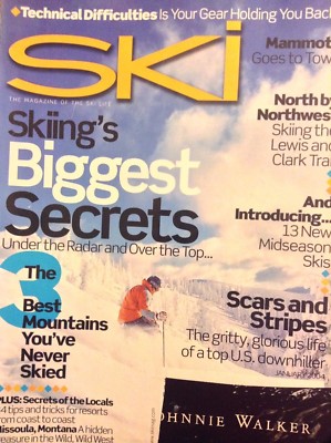 Ski Magazine The North By Northwest January 2004 121817nonrh | eBay