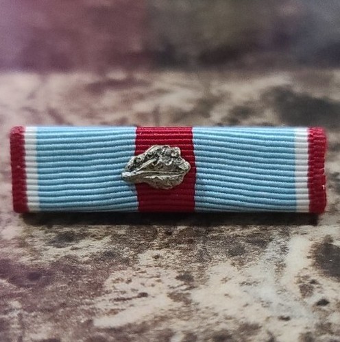 Air Force Recognition Ribbon Bar with Silver Oak Leaf Cluster USAF* | eBay