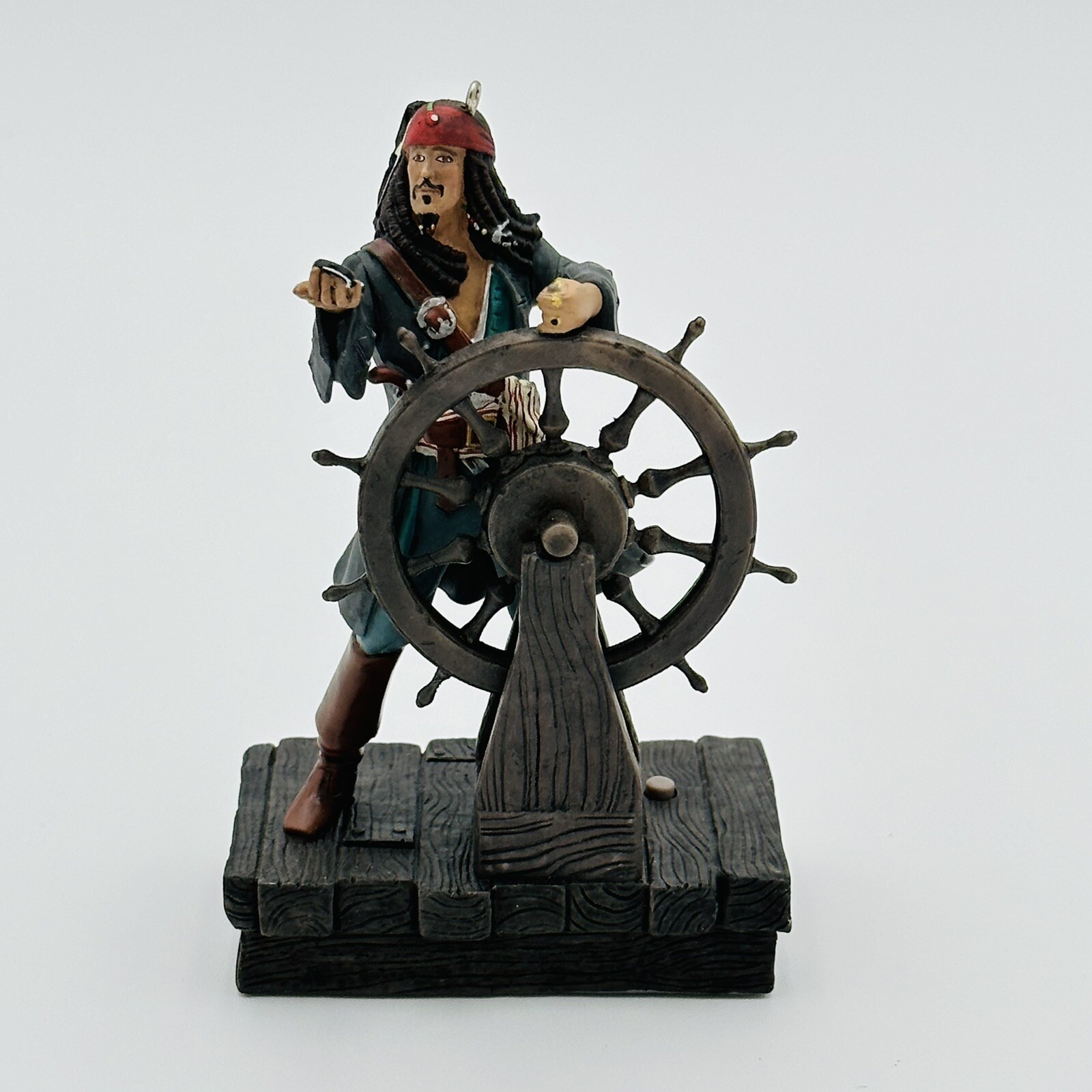 Hallmark Disney Pirates Of The Carribean Jack Sparrow Wheel Magic Sound ...