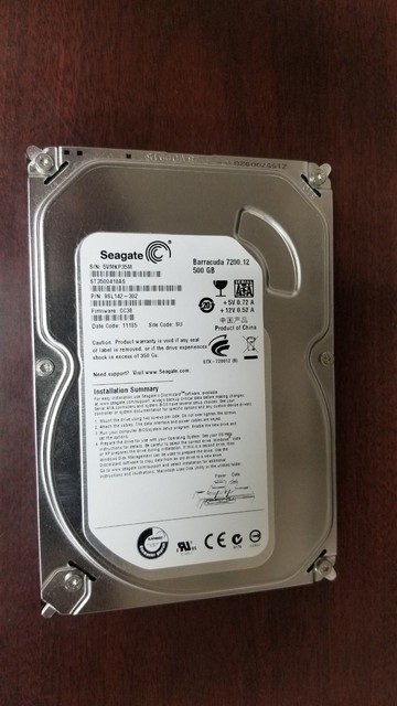 Seagate ST3500418AS 500GB 3.5" SATA Drive | eBay