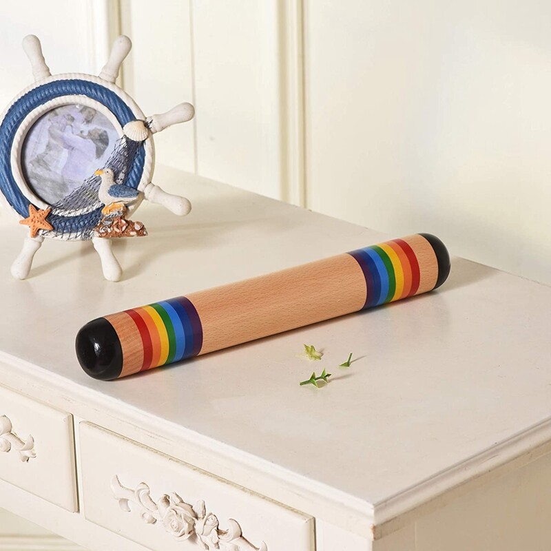Rain Stick,Wooden Rain Maker Rattle Shaker Rainfall Tube, Musical ...