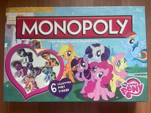 My Little Pony Monopoly Board Game Hasbro Collectible MLP Complete 2013 | eBay