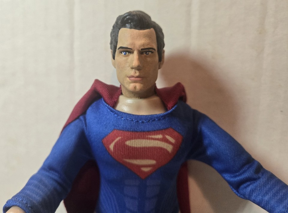Custom Mego Like Henry Cavill Superman 8 Inch Figure | eBay