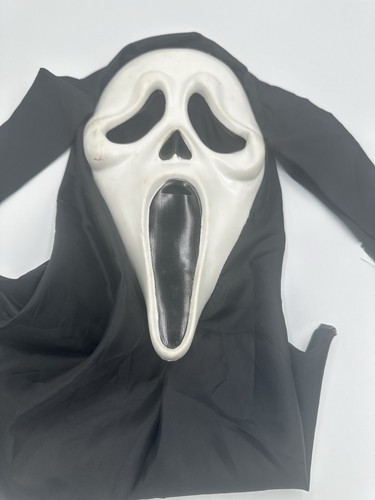Fun World Ghost Face Mask Scream Movie Horror Halloween Costume ...