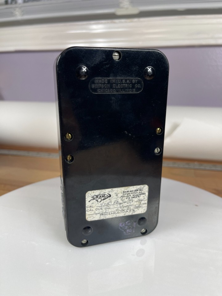 Vintage Simpson Model 240 Volt-Ohm-Milliammeter Untested Made USA | eBay