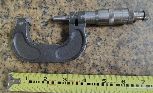 🗽 BROWN AND SHARPE BIG BARREL 1-2" MICROMETER | eBay