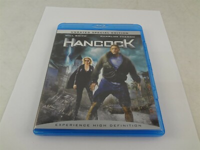 Hancock (Blu-ray Disc, 2008, 2-Disc Set, Unrated Special Edition) Will ...