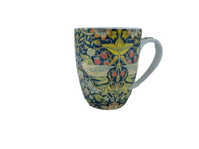 William Morris Abbeydale Collection black birds tapestry china palace ...