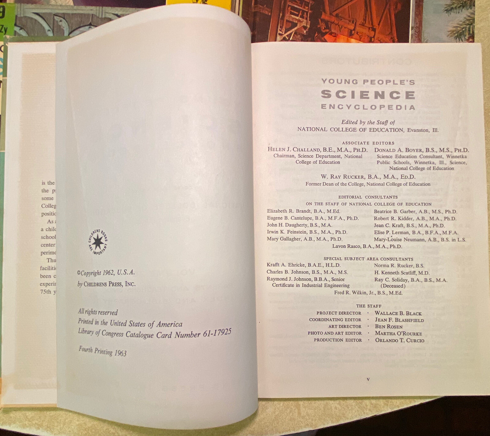 Vintage 1960s Young Peoples Science Encyclopedia Complete 20 Volume Set ...