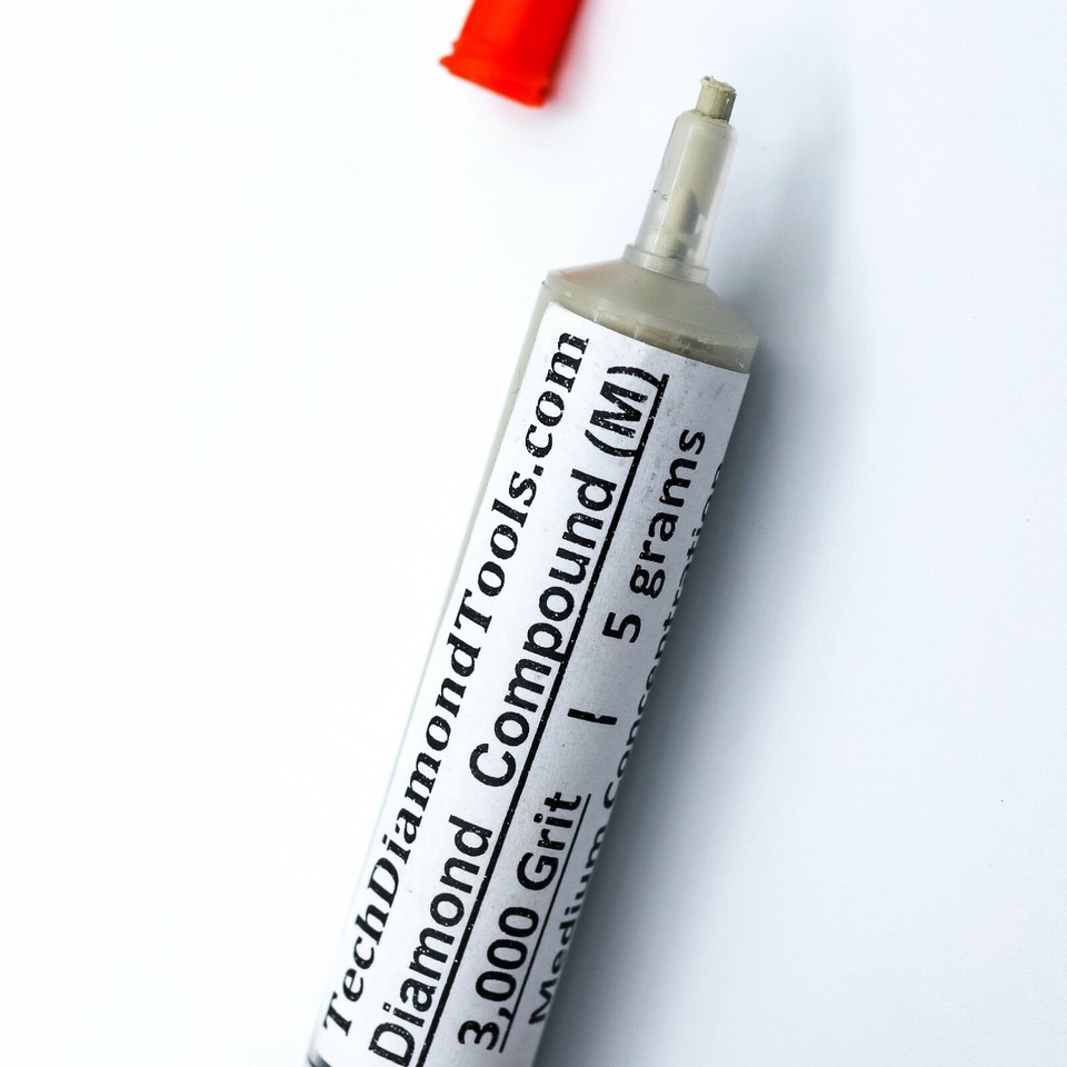 Diamond Paste Compound Polishing Lapidary 5 Gram 200.000 to 400 Grit (M ...