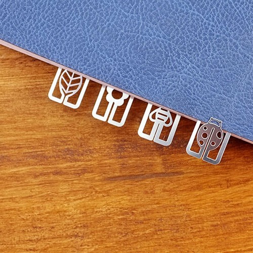 20pcs Mini Metal Bookmarks Office School Book Note Clip Chic Cute Ca~.p ...