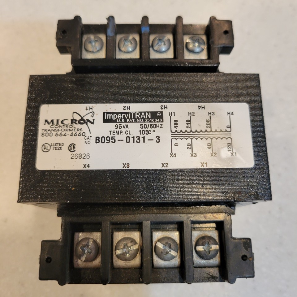 Micron Control Transformer B095-0131-3 | eBay