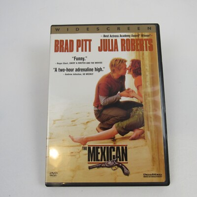 The Mexican - DVD - VERY GOOD Widescreen Brad Pitt Julia Roberts ...