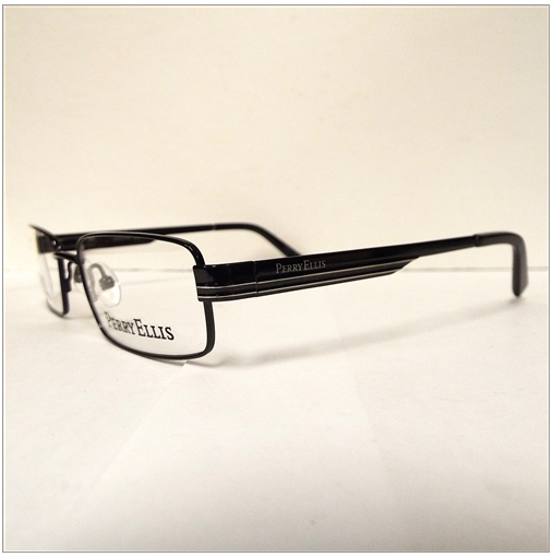 Perry Ellis Eyeglass Frames PE275-2 51-17-130 Black NEW | eBay