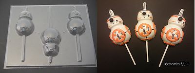STAR WARS BB8 Chocolate Candy Lollipop Soap Mold | eBay