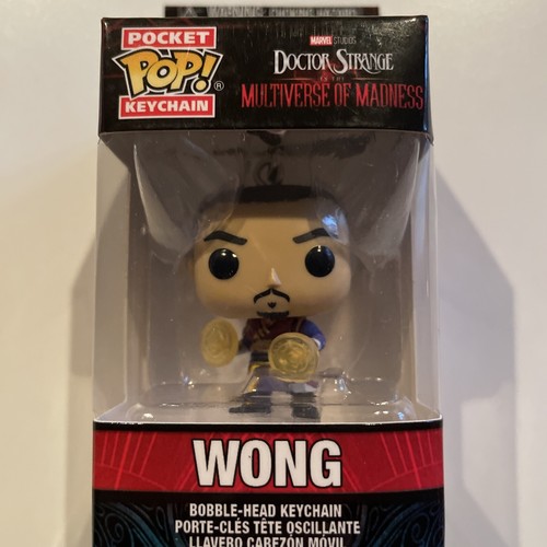 Funko Pop! Keychain: Doctor Strange Multiverse of Madness - Wong Vinyl ...