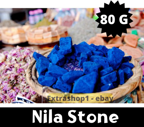 Blue Nila Stone Rock Organic Natural Cosmetic For Skin & Body Care 80G ...