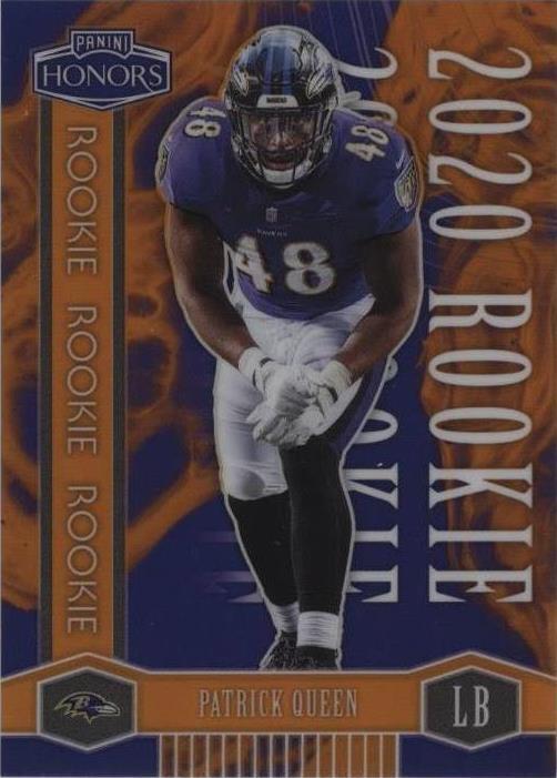 2020 Panini Honors - 2004 Honors Rookies Patrick Queen #21 Orange Prizm ...