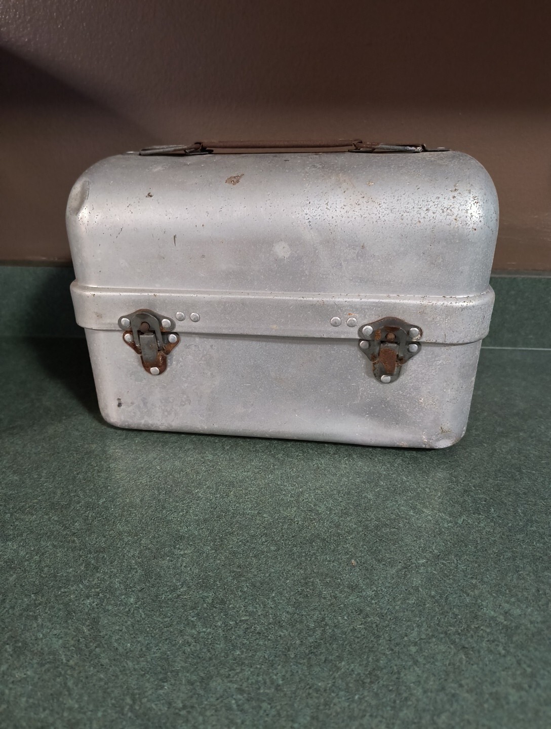 VTG Collectible Priscilla Ware Aluminum Miners Workman's Lunch Box No ...