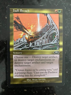 X3 MTG Hull Breach Planeshift 111/143 Regular Common | eBay