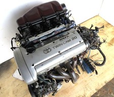 JDM TOYOTA 4a-ge Engine 20v 6 Speed Black Top Levin Corolla 4age for ...
