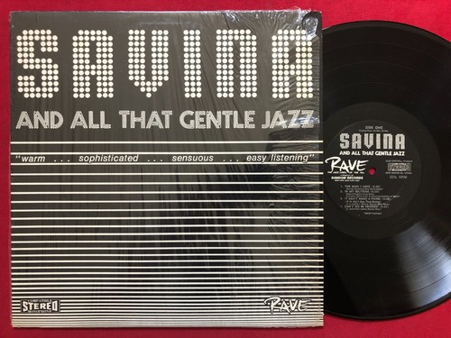 SAVINA HARTWELL & ALL THAT GENTLE JAZZ LP RARE PRIVATE JAZZ SHRINK RAVE ...