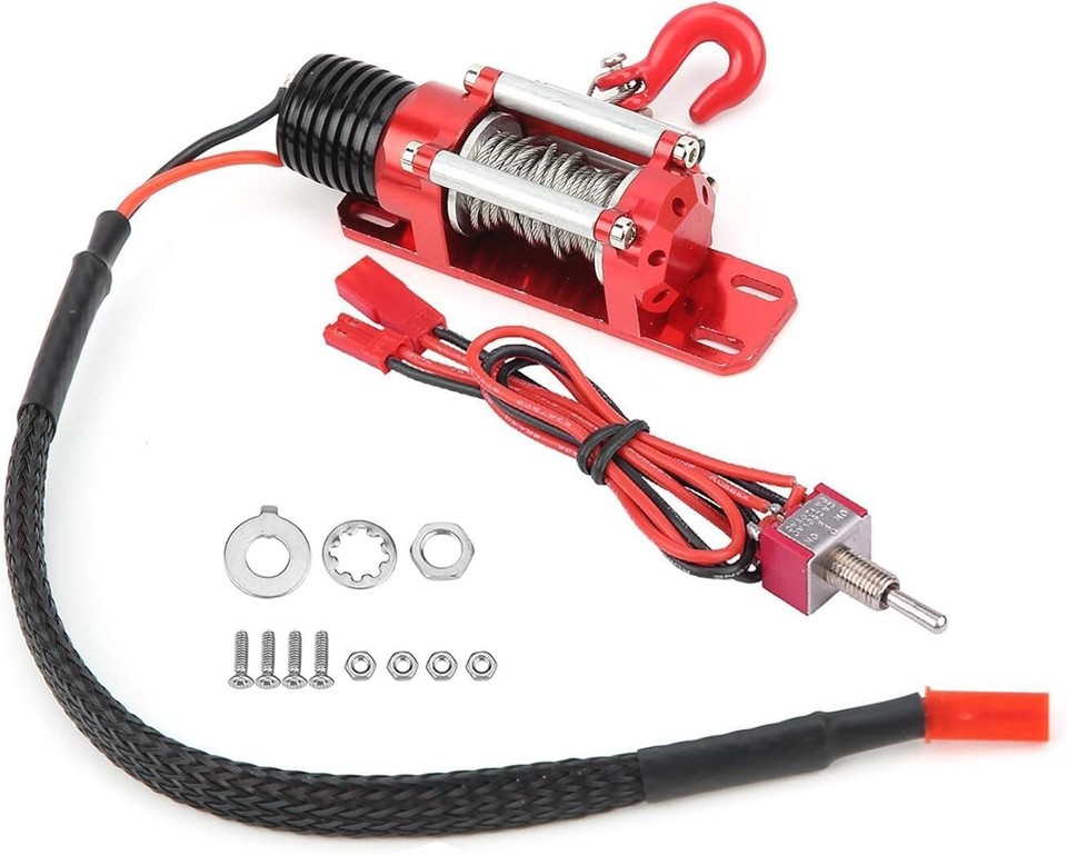 1/10 RC Crawler Wired Winch for Axial SCX10 D90 Traxxas TRX4 Crawler | eBay