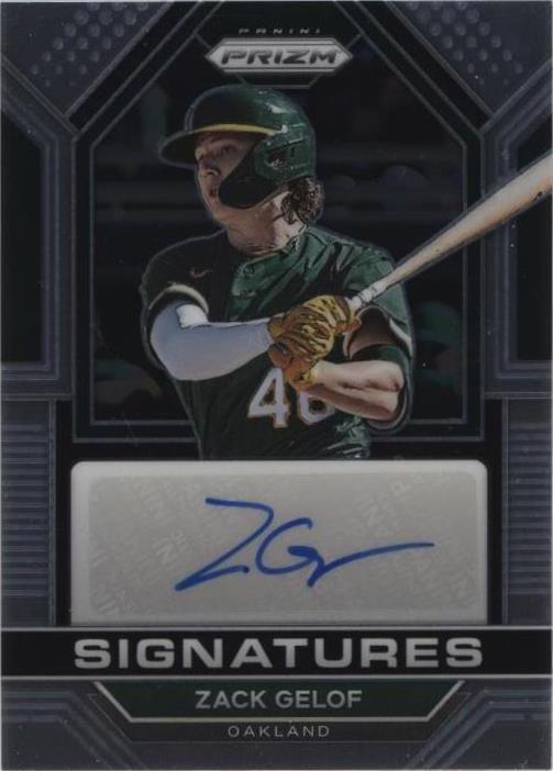2023 Panini Prizm - Signatures Zack Gelof #SIG-ZG (AU, RC) for sale ...