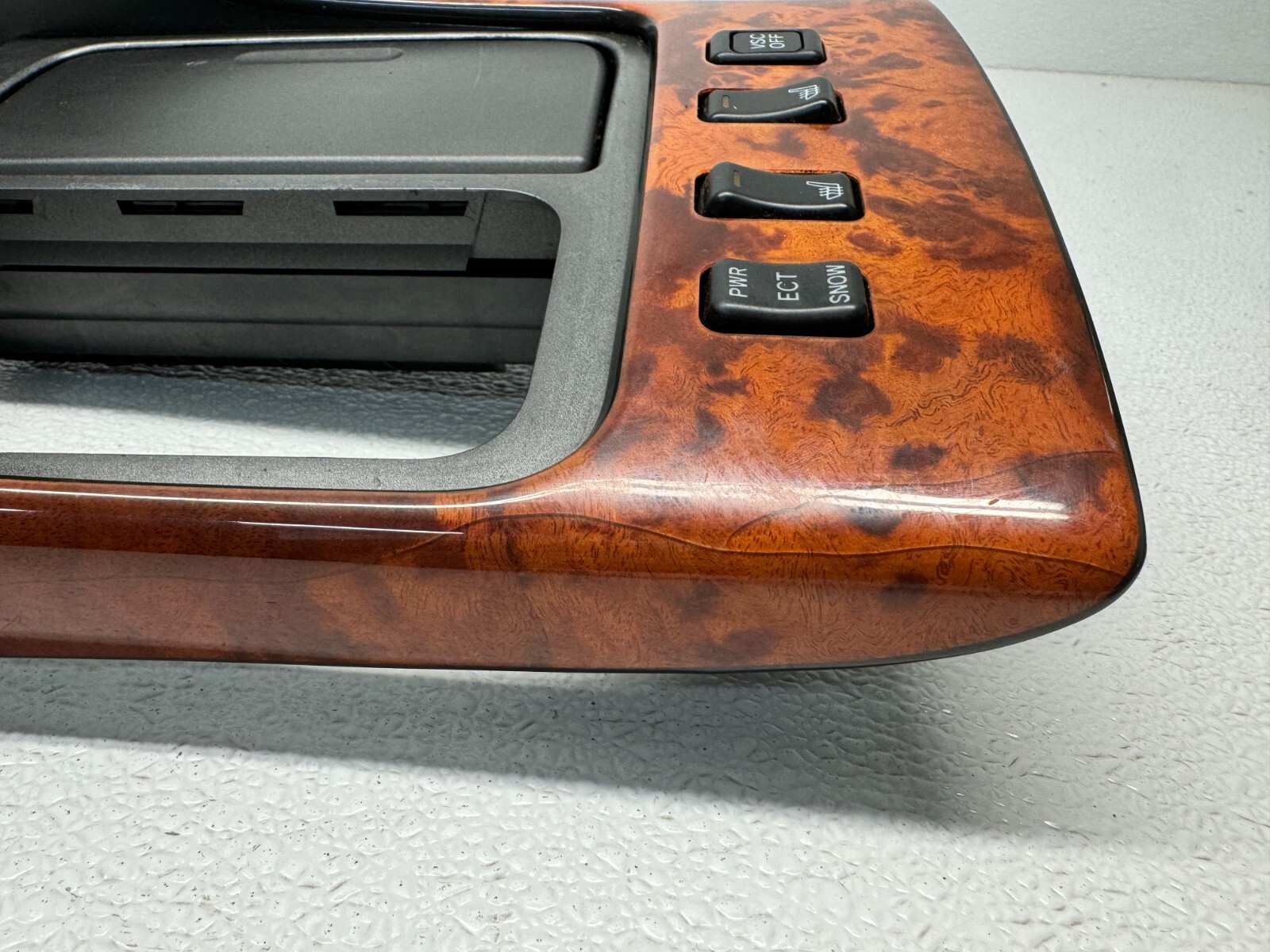 1998 - 2005 Lexus Gs300 Gs430 Wood Shifter Trim Bezel Cup Holder ...