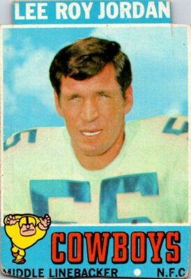 1971 Topps #31 Lee Roy Jordan (poor trimmed) football card 10H | eBay