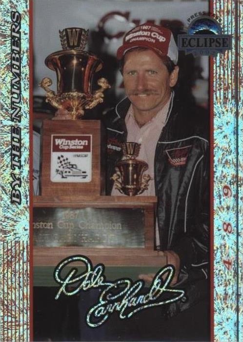 2002 Press Pass Eclipse - Dale Earnhardt by the Numbers Dale Earnhardt ...