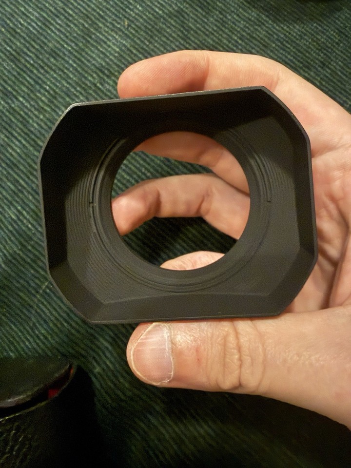 Asahi takumar 35mm f/2 F/3.5 Pentax Lens hood 49mm | eBay UK