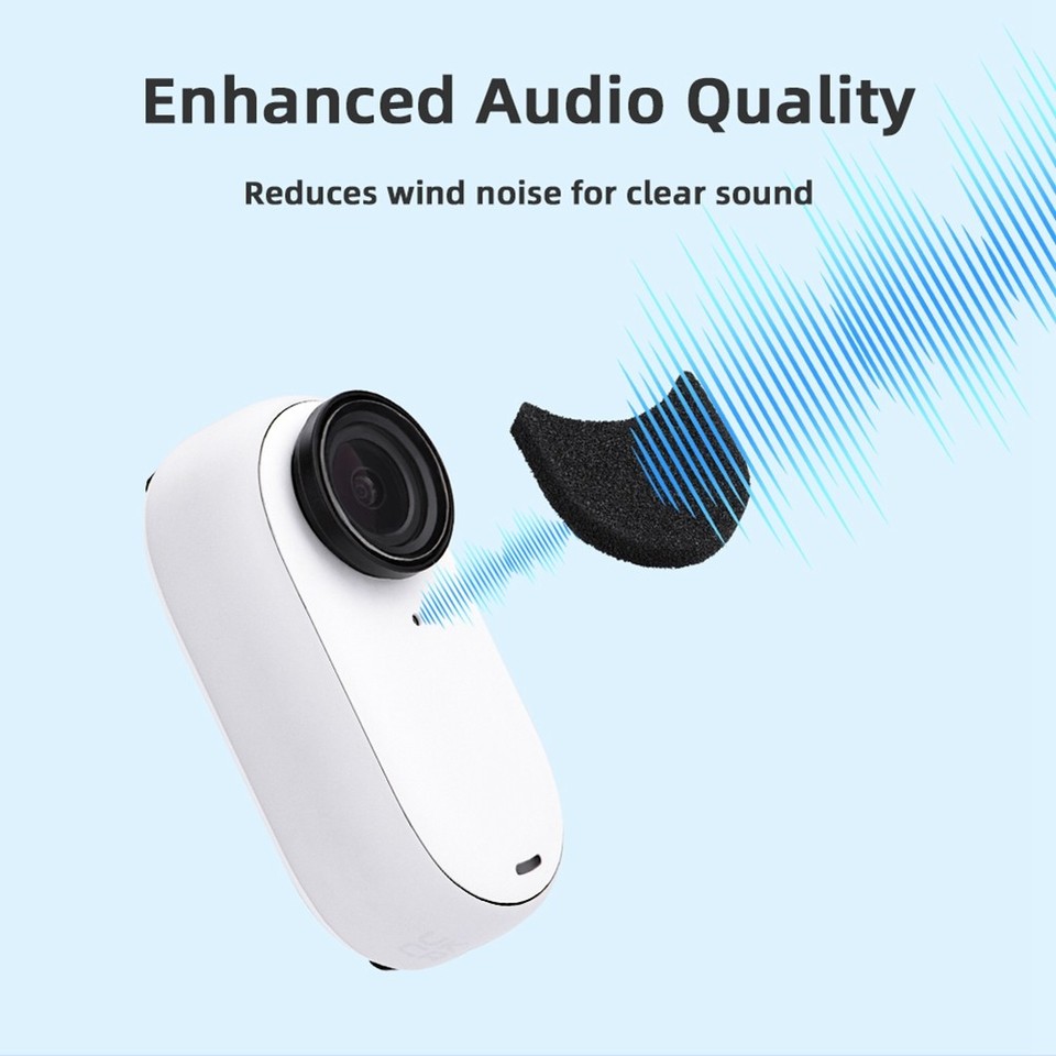 Mic Wind Muff Windproof Cotton Audio Kit Noise Reducer Sponge for ...