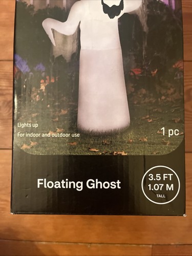 Spooky Village Halloween Floating Ghost Inflatable Indoor Outdoor 3.5ft ...