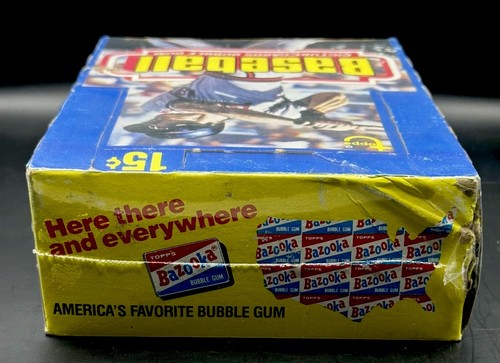 1977 Topps Baseball Empty Wax Box BBCE | eBay