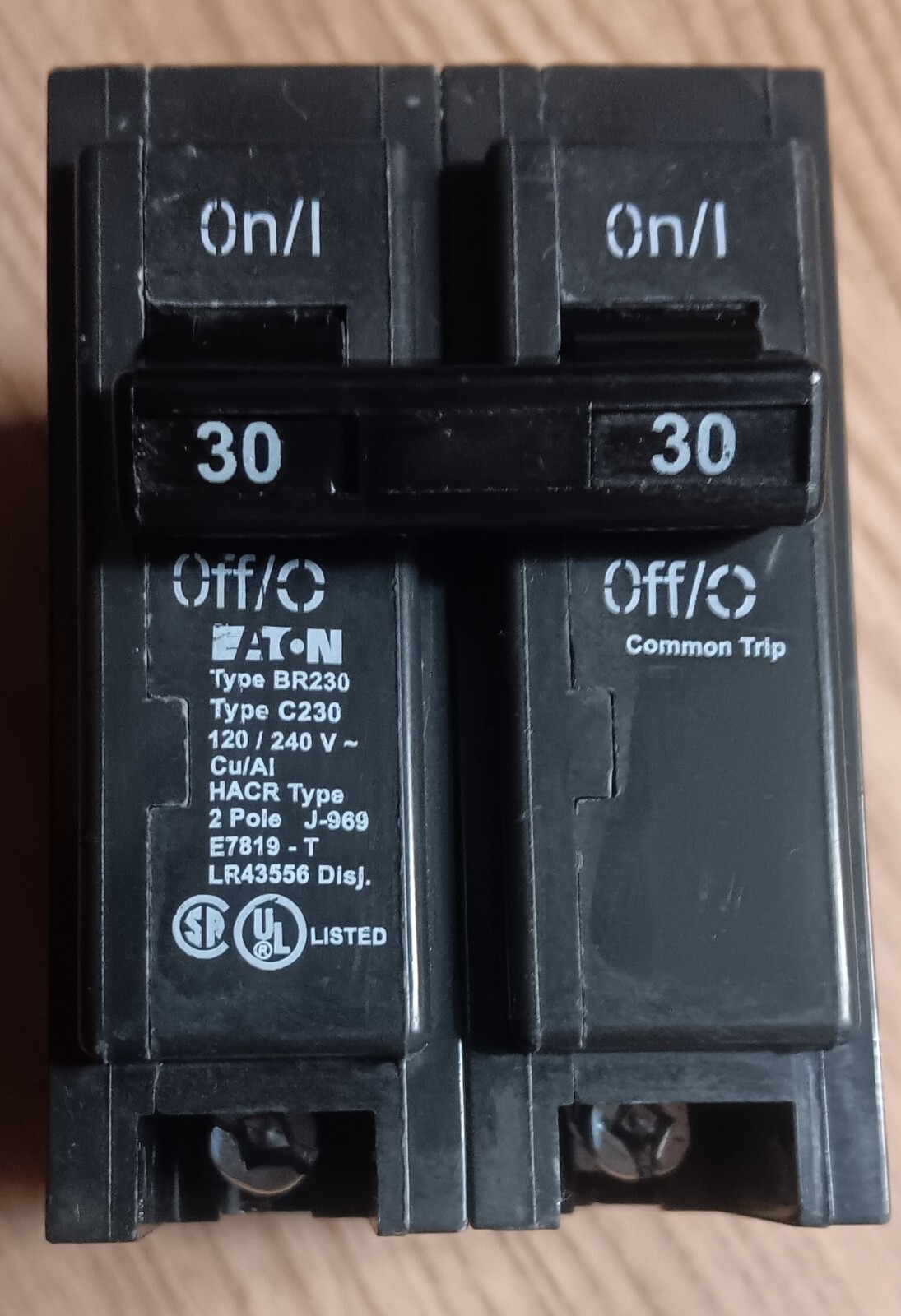 Eaton BR230 Thermal Magnetic Circuit Breaker for sale online | eBay