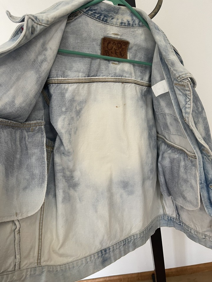 Vintage 80s 90s Code Bleu Patches Club Denim Jean Jacket | eBay