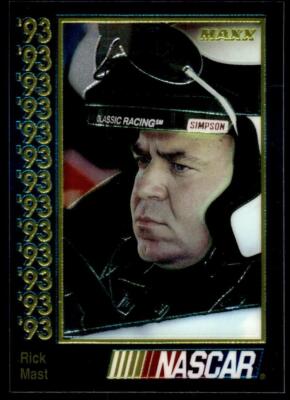 Rick Mast 1993 Maxx Premier Plus # 1 Base | eBay