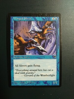 Winged Sliver MP x1 Tempest MTG Magic the Gathering 1x | eBay