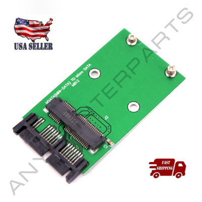 MSATA (Mini SATA) to 1.8" Micro SATA Adapter Card for SSD | eBay