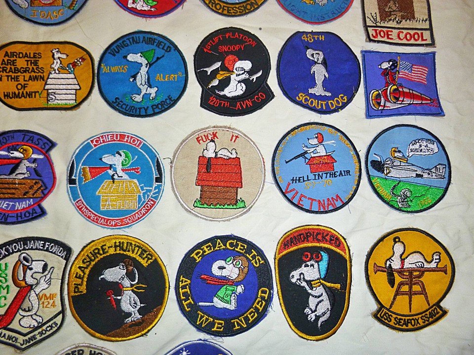 Rare Lot of 75 Snoopy Patch / Patches – US Special Forces - MACV ...