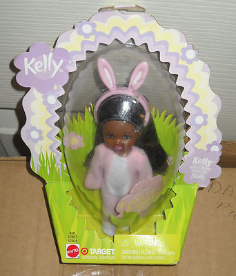 #9308 NIB Mattel Target Stores Easter Eggie Kelly African American as ...