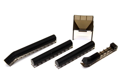 Loading Covered Conveyor Cement Depot Hopper Model Rail OO 1/76 ...