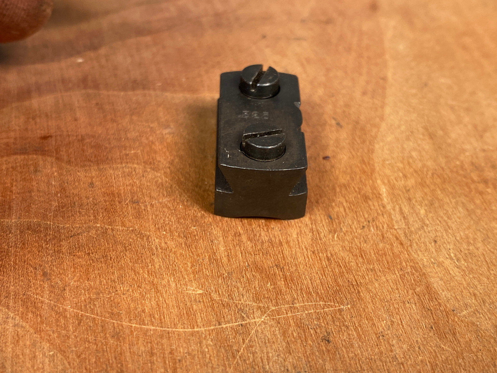 VINTAGE REDFIELD LYMAN GLOBE TARGET FRONT SIGHT BASE Unertl scope Block ...