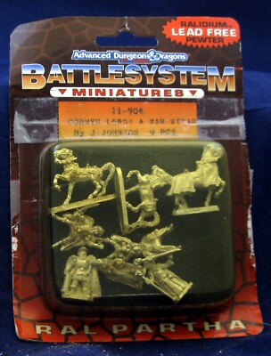 Cormyr Lords & War Wizard, Ral Partha 11-904 AD&D Battlesystem 15mm ...