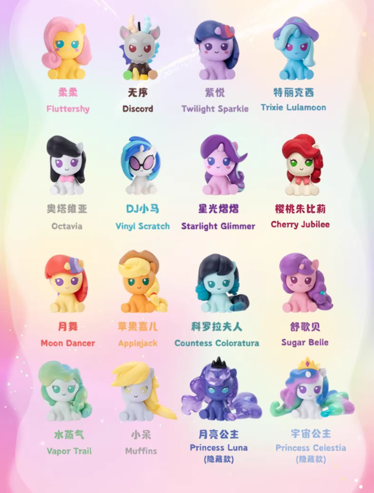 NEW My Little Pony Funism Blind Box Mini Figure Chibi AUTHENTIC MLP G4 ...