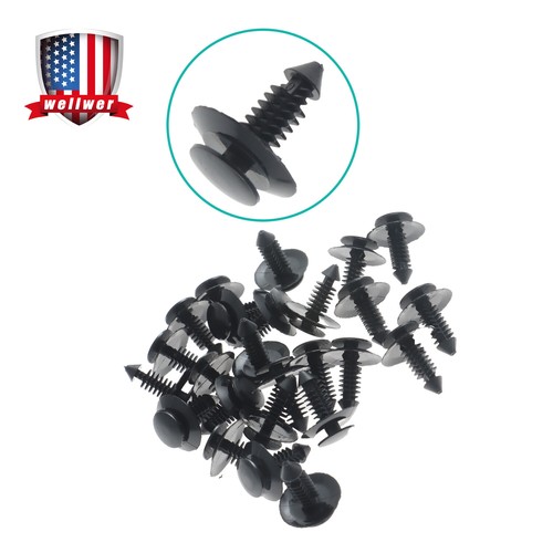 25 Door Clips Panel Trim Mountings Retainer Fastener for Ford F-150 F ...